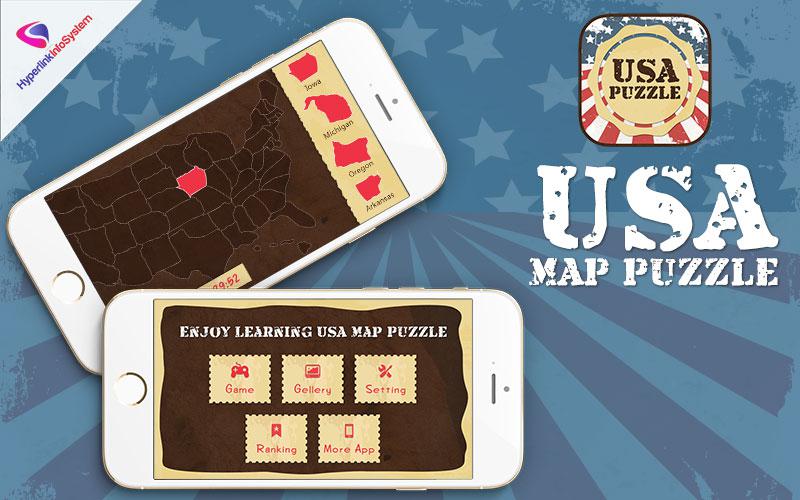 USA Map Puzzle | Our Portfolio