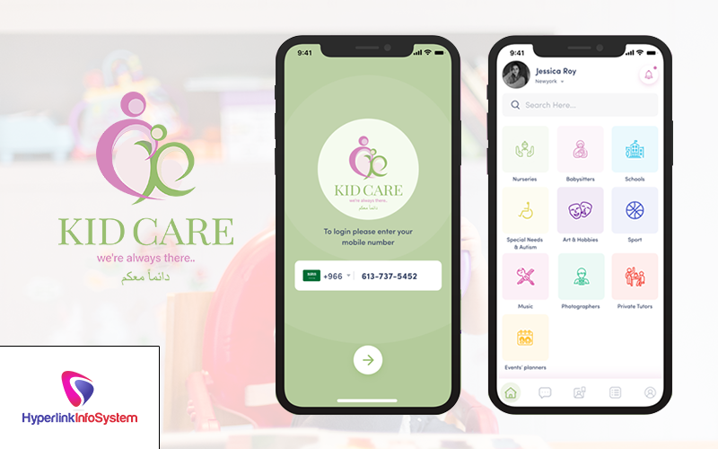 Kidcare – On-demand Kids’ Care App | Our Portfolio