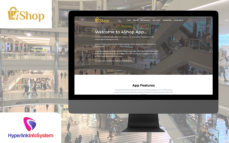 4Shop - On-demand Shopping Website | Our Portfolio